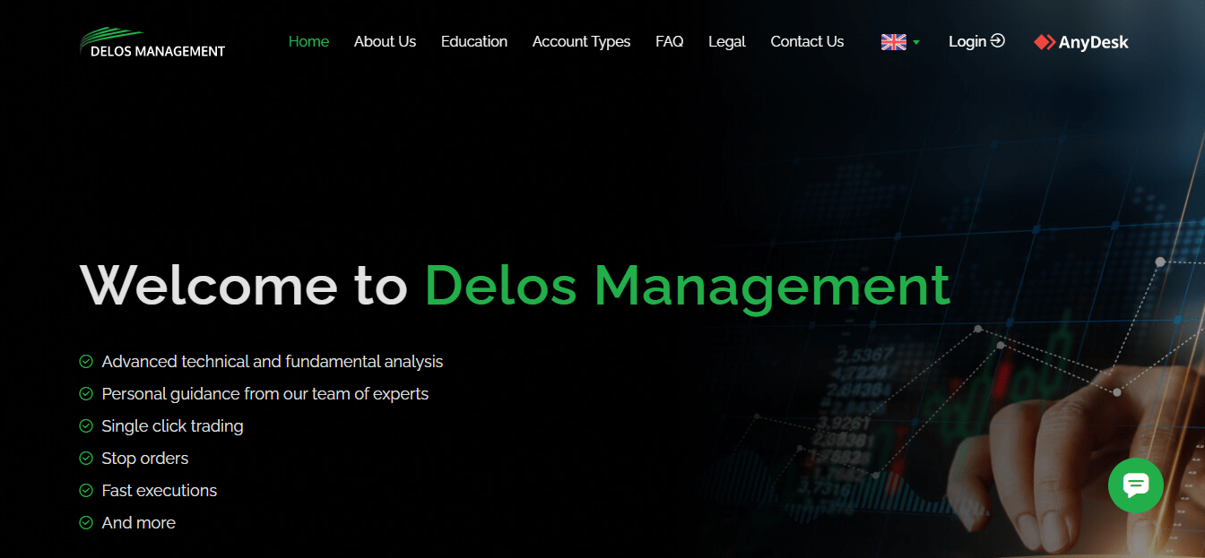 DELOS MANAGEMENT review. Traders talk about their broker.